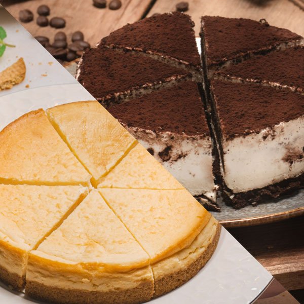 [렐라케이크] 1+1 뉴욕치즈케이크 660g+티라미슈케이크 540g - SSG.COM