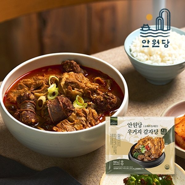 안원당 순대가 들어간 우거지 감자탕 920g x 5팩 (총 4.6kg) - SSG.COM