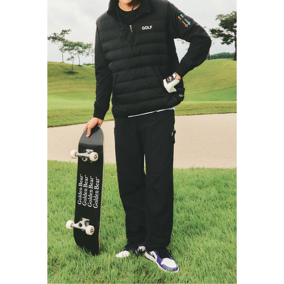 Nylon stretch Straight Pants_L4PAW22101BKX - SSG.COM