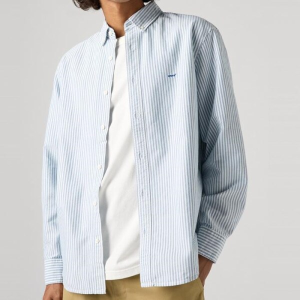 [리바이스] 어센틱 버튼 스트라이프 셔츠A7210-0023 (19286238) - SSG.COM