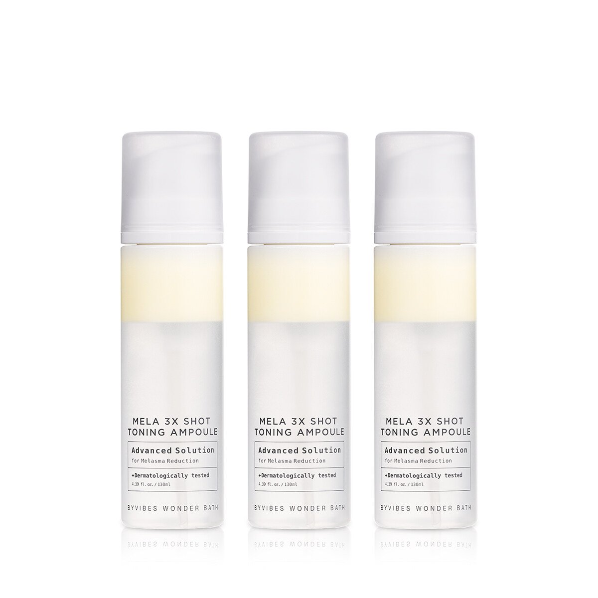 조성아 원더바스 멜라 3X샷 토닝 앰플(130ml)X 3병 구성 - SSG.COM