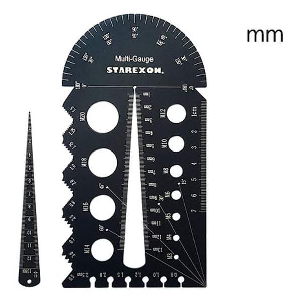 스타렉슨 SCT PT2013M 볼트피치 테이퍼 게이지 MM - SSG.COM