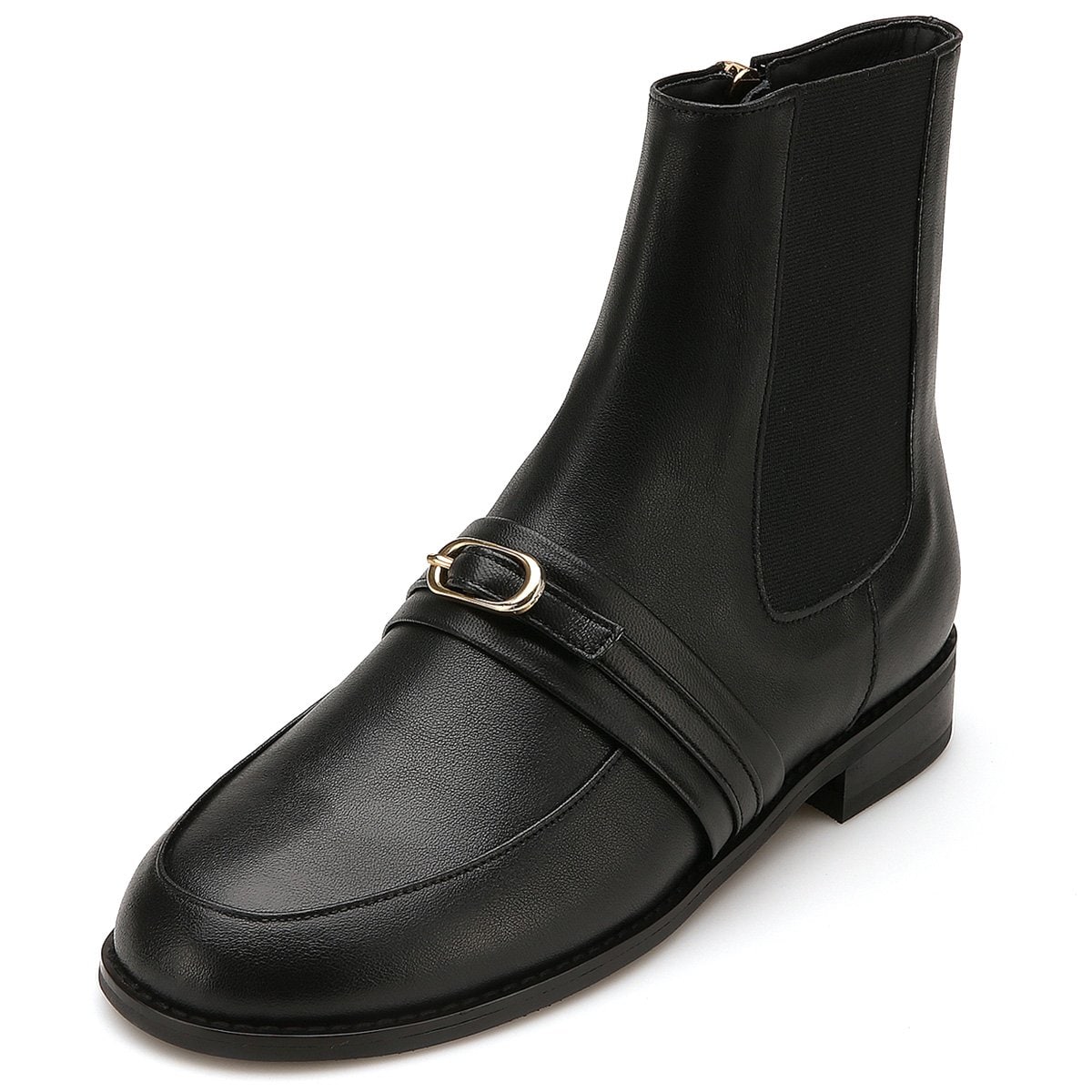 아멜리에 Emily 여성 소가죽 콤비 밴딩 첼시부츠 AM221533 - SSG.COM