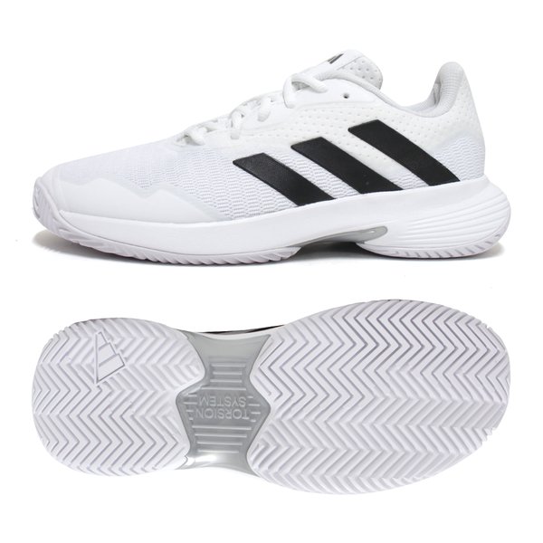 아디다스 코트잼 컨트롤 올코트 테니스화 인도어화 화이트 ID1538 - SSG.COM