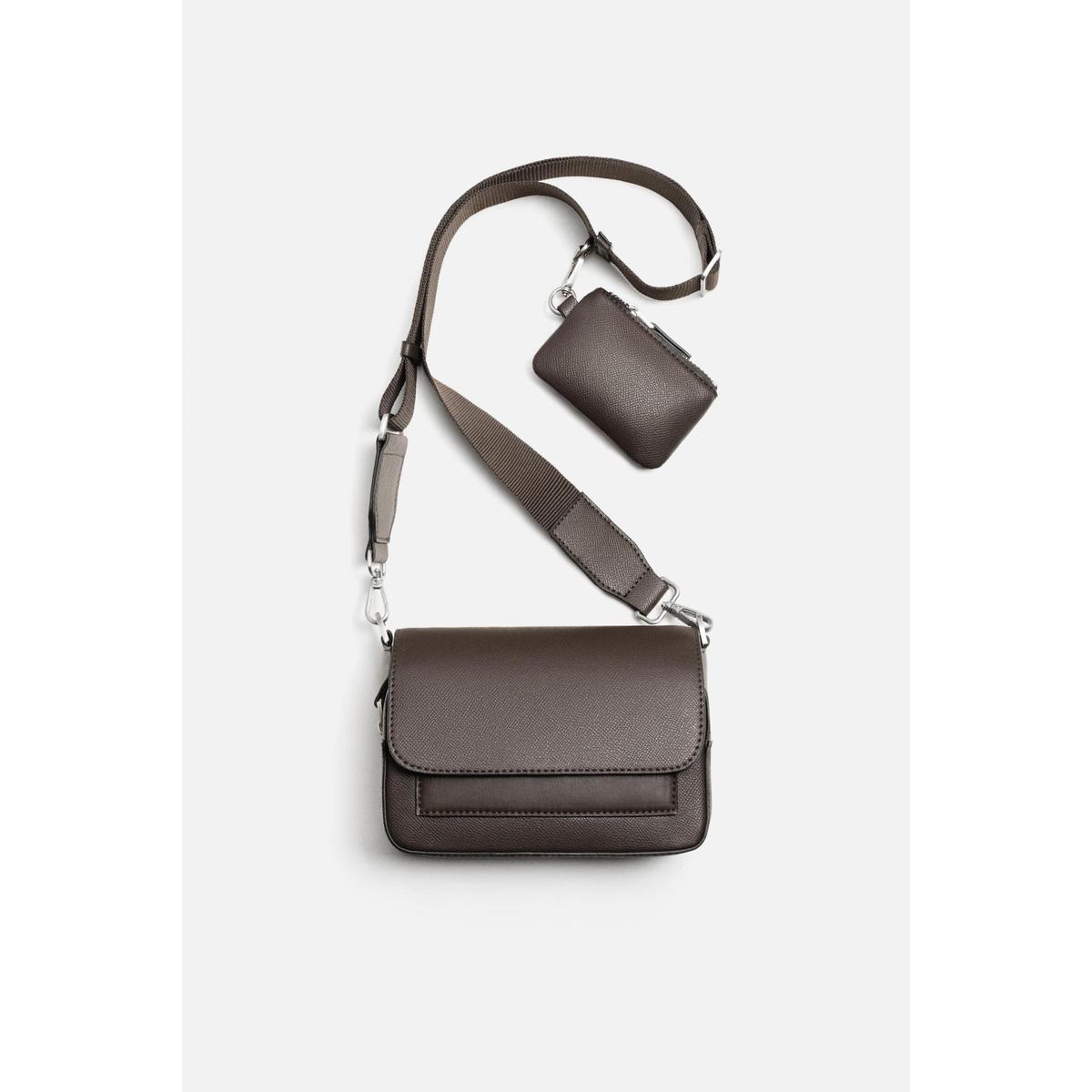 자라 플랩 지갑 크로스백 3500/520 BROWN - SSG.COM