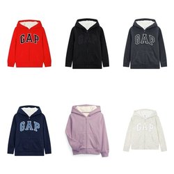 [역시즌 최저가]갭키즈[키즈남/여아 6-14세] GAP로고 코지 후드 집업 8종 택1(정상가 85,000원) - SSG.COM