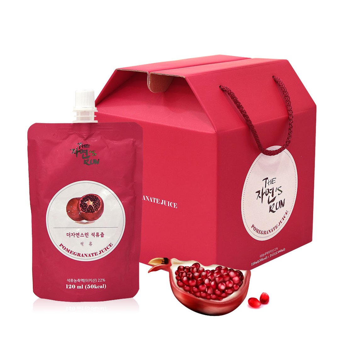 더자연스런 석류즙 2.8L 대용량 석류 농축주스 120ml x 24개입 1포당 석류1.3개 함유, 믿고 사는 즐거움 SSG.COM
