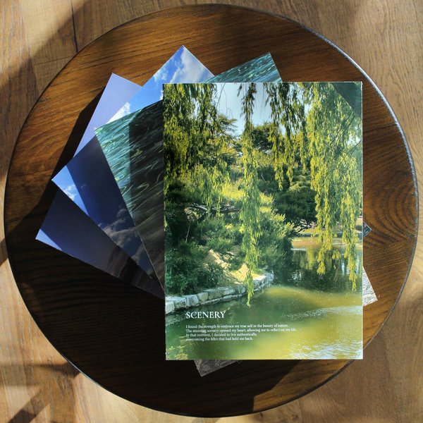 리코즈 A5 시너리 포토 모눈노트 패드 공책 그리너리 (PVC커버 포함) - SSG.COM