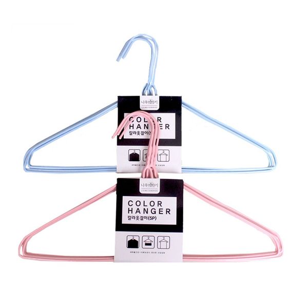 나무이야기 칼라 철사 옷걸이 5P - SSG.COM