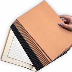 무지 무선 필기 공책 스프링 없는 양면 줄 노트 A4 2P X ( 3매입 ) - SSG.COM