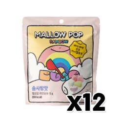 멜로팝 레인보우 솜사탕맛 마시멜로우 15g x 12개 - SSG.COM