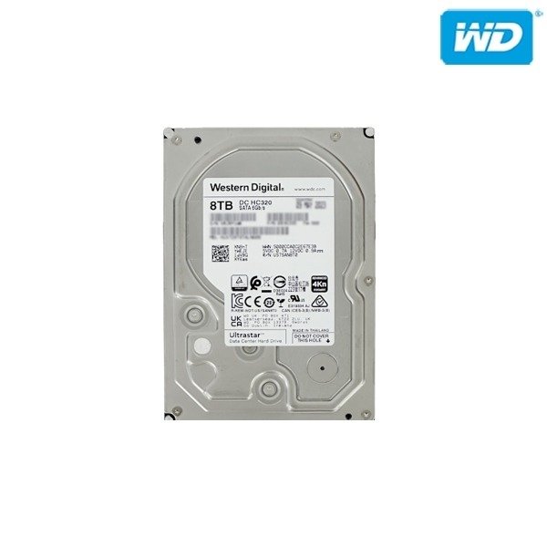 WD DC HC320 7200/256M/리퍼 (HUS728T8TALN600, 8TB) - SSG.COM