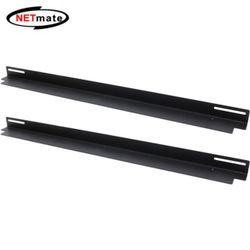 강원전자 넷메이트 NM-SBA01 서버랙 가이드 앵글(블랙 좌/우 한세트) NM-SBA01(Black) - SSG.COM