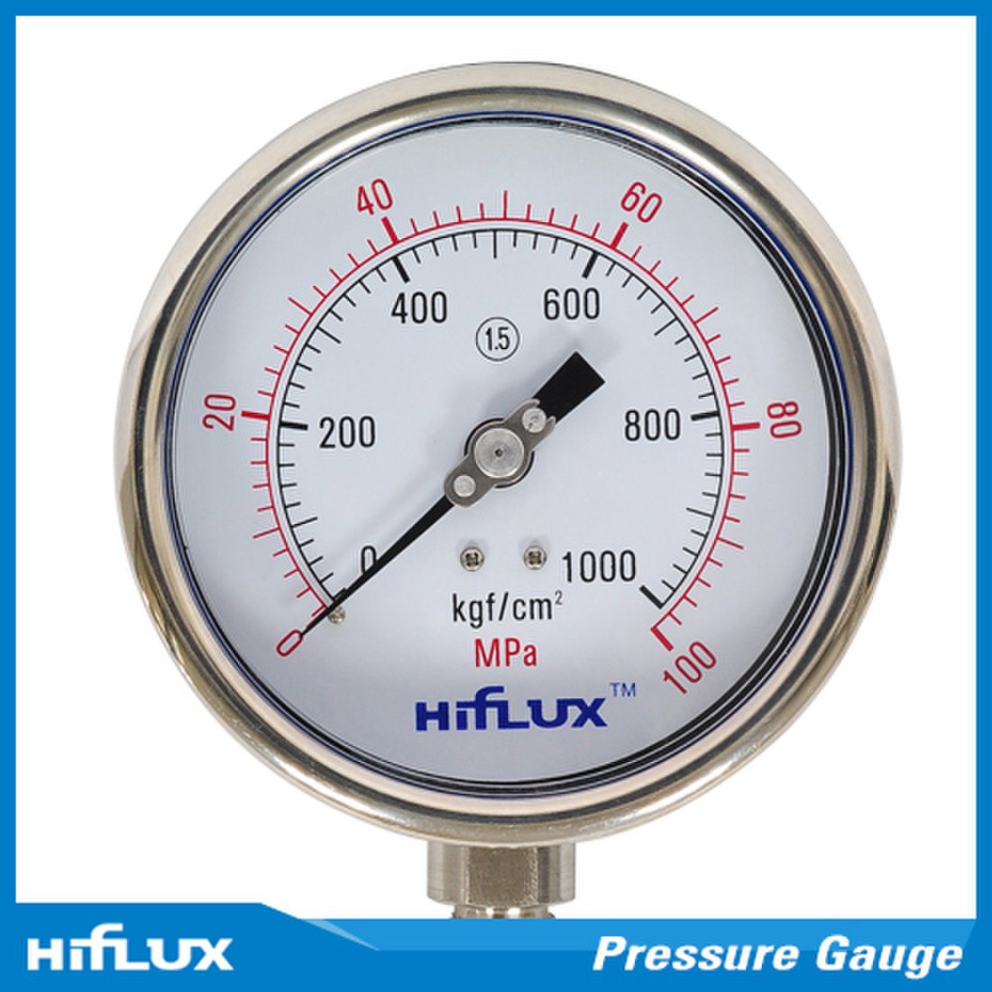 압력게이지 Pressure Gauge - 100mm 0~1000Kg/cm2 Normal Type - HI100A3d-1000, 믿고 사는 즐거움 SSG.COM