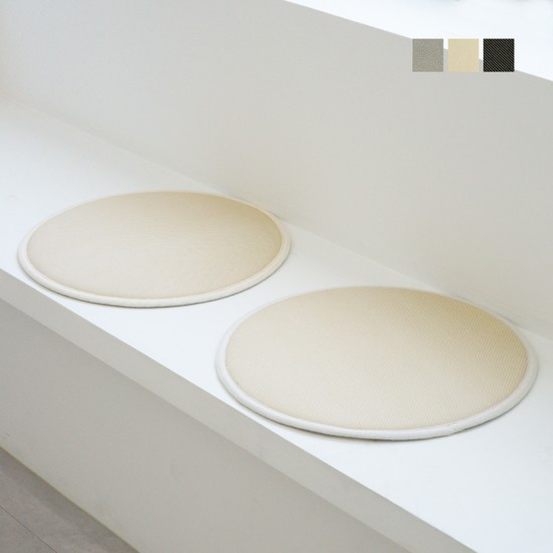 레이어 에어매쉬 쿠션 여름 원형 방석 40cm 1+1, 믿고 사는 즐거움 SSG.COM