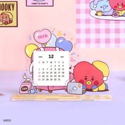 [BT21] 아크릴 스탠드 캘린더 [파티] - SSG.COM
