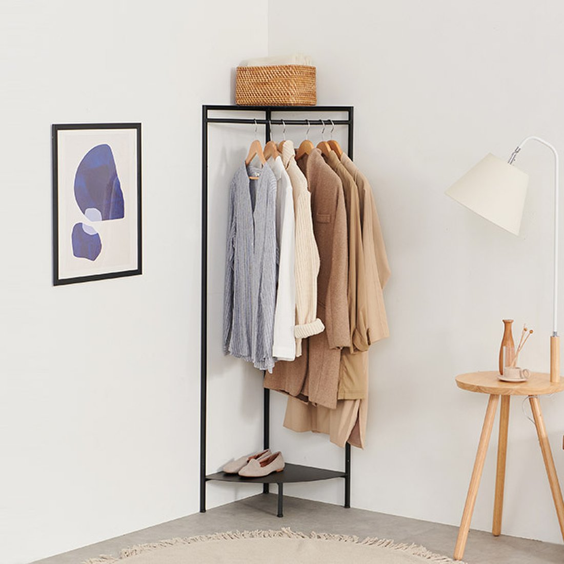 N1260 스틸 코너형 행거 400 2colors, 이마트몰, 당신과 가장 가까운 이마트