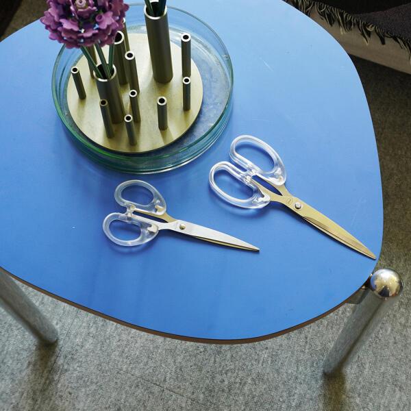 아트박스/갓샵 디자인 다꾸 투명 가위 2size 휴대용 사무용 문구용 -S - SSG.COM