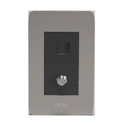 전화통신A89 8P+CATV 1방실버 A89-E0206 - SSG.COM