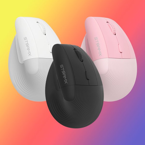 제닉스 STORMX VM1 초저소음 무선 버티컬 마우스 - SSG.COM