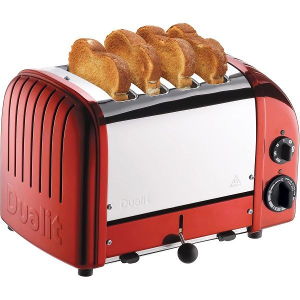 독일 듀얼릿 토스터기 클래식 Dualit Gen Classic 4 Slice Toaster Apple Candy Red ...