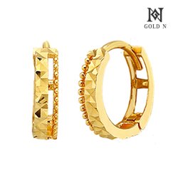 골드앤 14K 샤니컷팅 귀걸이 YG - SSG.COM