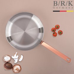 [BRK] 로즈골드 통5중 스테인리스 스틸 후라이팬 24cm - SSG.COM