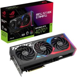 영국 아수스 그래픽카드 ASUS ROG Strix GeForce RTX 4070 Ti Gaming Graphics Card PCIe 4.0 12 - SSG.COM