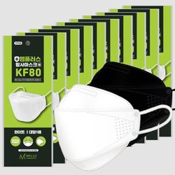엠플러스 국산 미세먼지 황사마스크 KF80 대형X10개 - SSG.COM