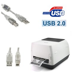 Toshiba B-FV4D 라벨 바코드 송장프린터 케이블 USB 도시바 프린터연결선 프린터USB - SSG.COM