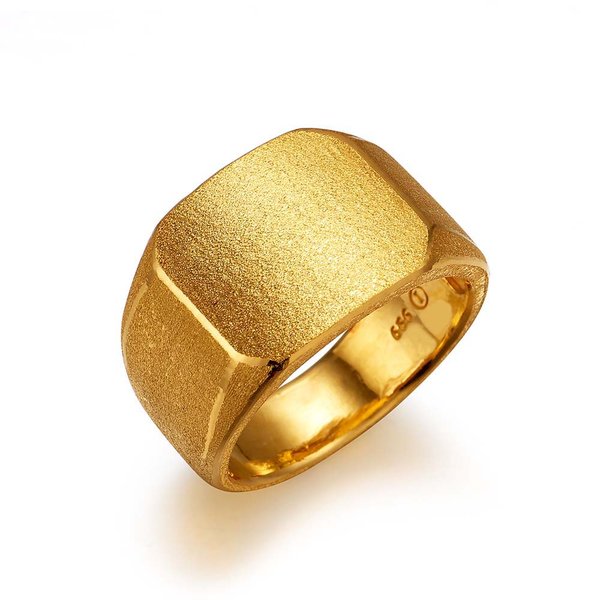 남자 순금 반지 앤틱 사각 24K 18.75g 애끼 검지 중지 - SSG.COM