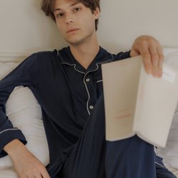 마이크로모달 남자 파자마(FMPJ061L) Midnight - SSG.COM