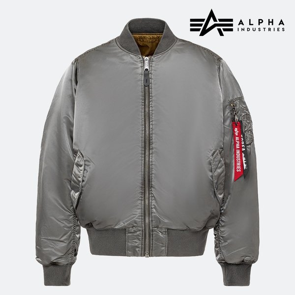 [공식] 알파인더스트리 MA-1 레귤러 배틀워시 Gun Metal - SSG.COM