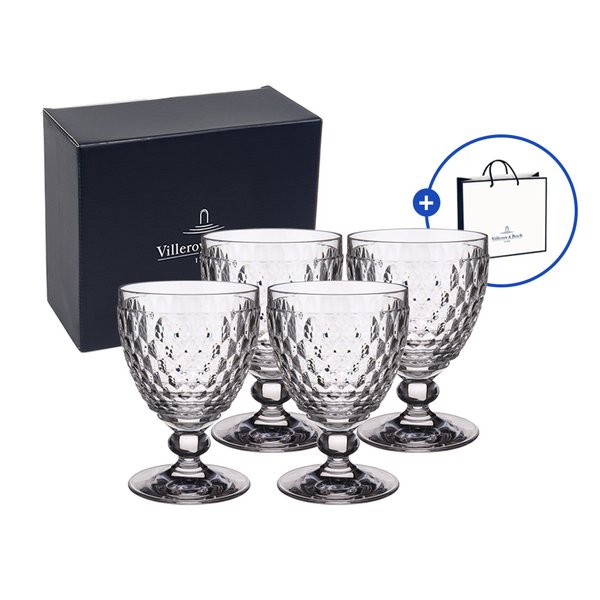 [빌레로이앤보흐] 보스톤 와인고블렛 화이트4P 132mm (선물포장) - SSG.COM