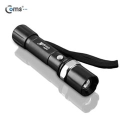 Coms 램프 (LED 손전등) 확대줌 18650 x 1ea 사용_WFFPWA3 - SSG.COM
