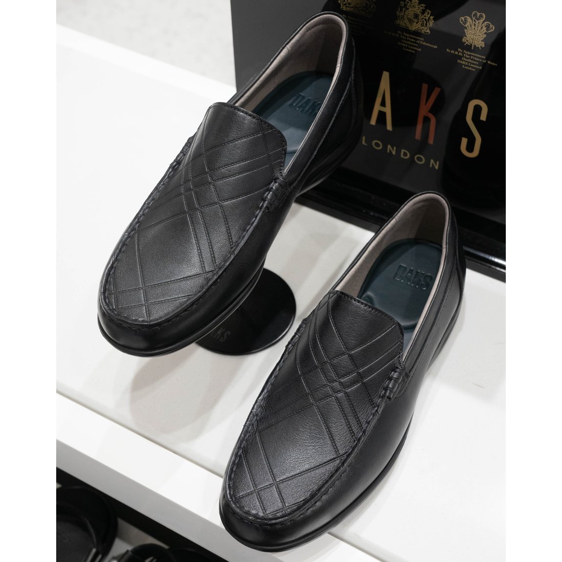 [DAKS구두] 체크패턴 세미캐주얼 남성 보트화(DMM313), 믿고 사는 즐거움 SSG.COM