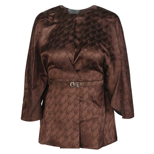 22SS FS7885 AJDO F0T 블라우스 올 오버 로고 탑 FS7885 AJDO F0T - SSG.COM