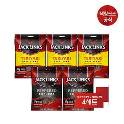 육포 기획세트 데리야끼 져키 100g 3EA + 페퍼드 져키 100g 2EA 4세트 소고기육포 - SSG.COM