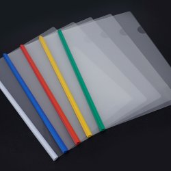 화이트 투명 A4 쫄대화일 1P 서류보관파일 문서철 클리어홀더 투명화일 문서정리 쫄대파일 - SSG.COM