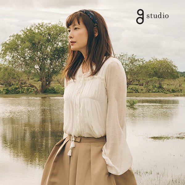 지스튜디오 25SS 보호 셔링 블라우스 - SSG.COM