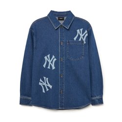 베이직 멀티 메가로고 데님셔츠(3ADRB0334-50INS) - SSG.COM