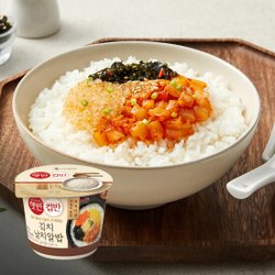 CJ 햇반컵반 김치날치알밥 188g - SSG.COM