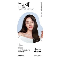 씨드비 물염색 미디엄브라운 40g (4회분) - SSG.COM