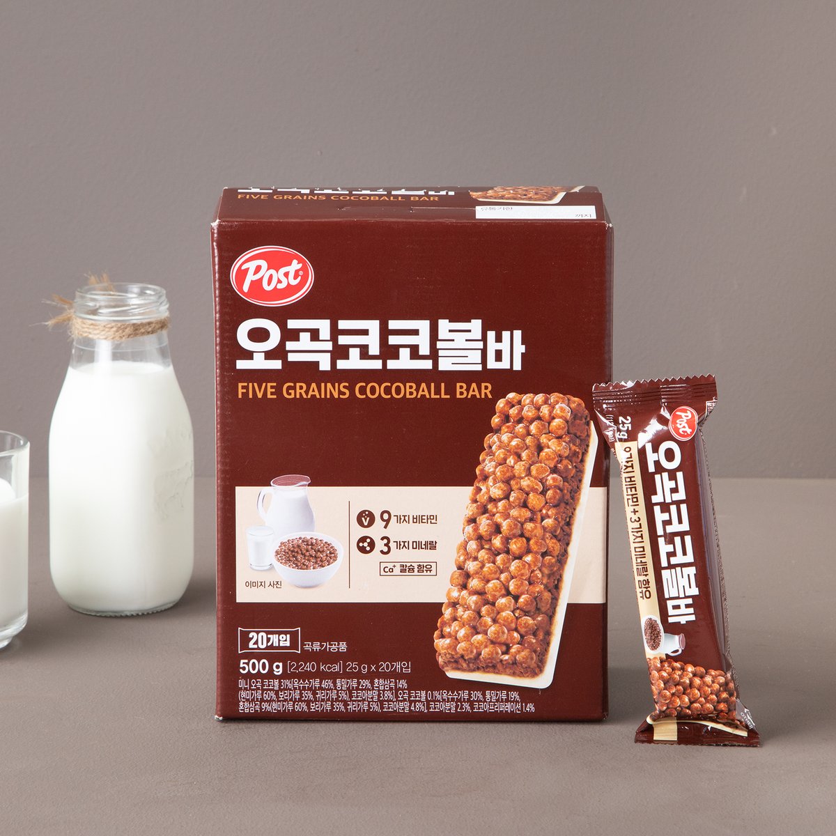 포스트 오곡코코볼바 25gX20입 - SSG.COM