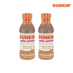 [던킨] 밀키 라떼 400ml, 12개 - SSG.COM