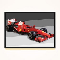 FA277 포뮬러1 자동차 A1 A2 A3 A4 액자 - SSG.COM