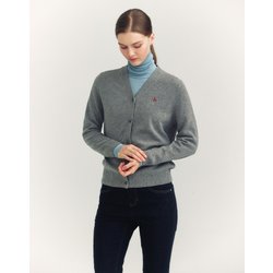 [24FW] [캐시미어] 브이넥 가디건 그레 HSSW4D901G2 - SSG.COM