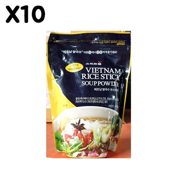 소스류 기타소스 FK 쌀국수 육수분말스위트웰 400gX10 - SSG.COM