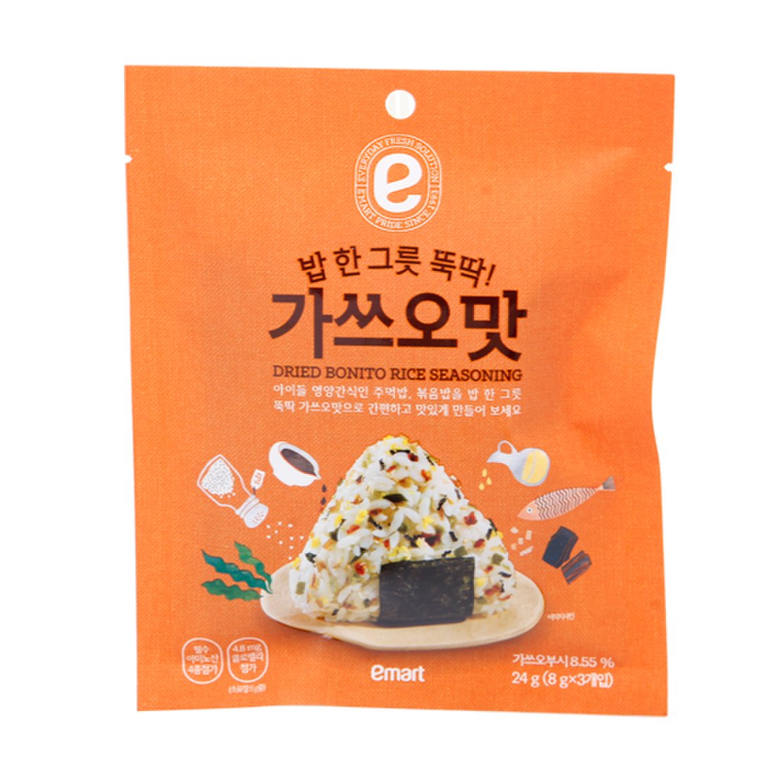 [이마트] 밥 한 그릇 뚝딱 가쓰오맛 24g (8g*3입), 믿고 사는 즐거움 SSG.COM