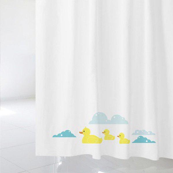 1300K 샤워 커튼 오리가족 - SSG.COM